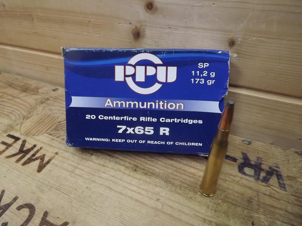 Diverse - PPU 7x65R SP 11,2g 173grs | Waffenhandel Hagedorn - Waffen An ...